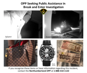 OPP Seeking Public Assistance In Break And Enter Investigation ...