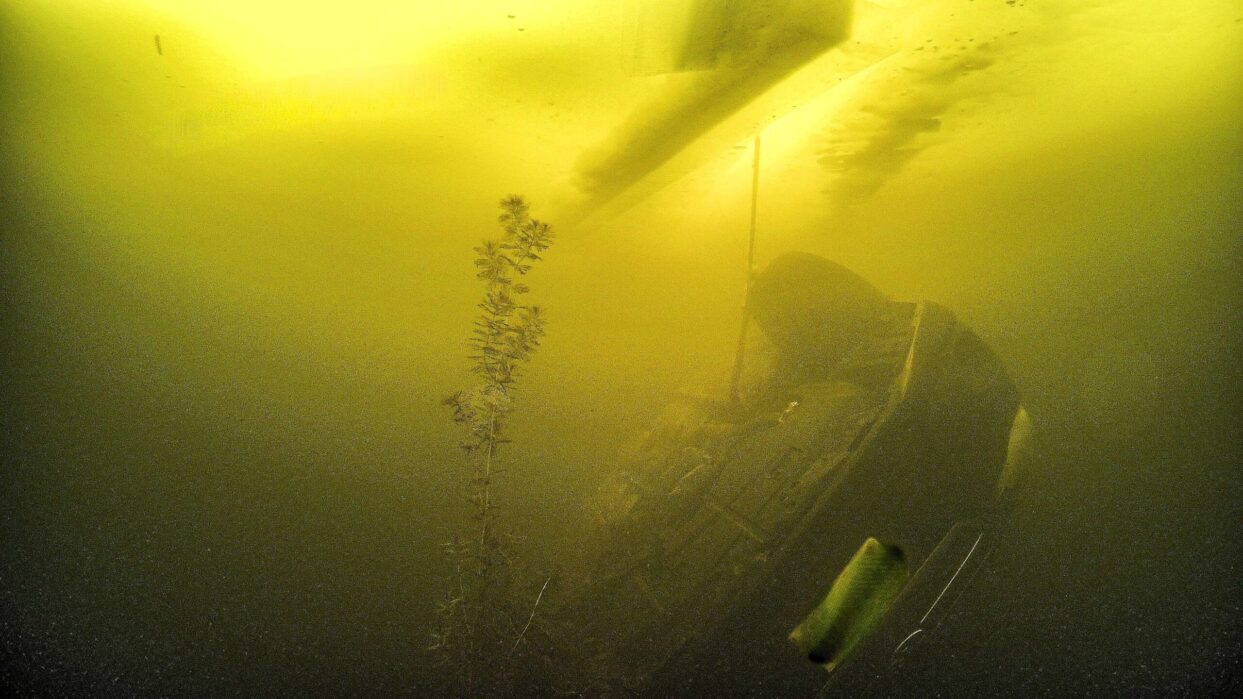 Police Warning About The Dangers After Vehicle Goes Through The Ice On ...
