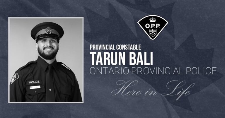 OPP Officer Killed In The Line Of Duty | Kawartha 411
