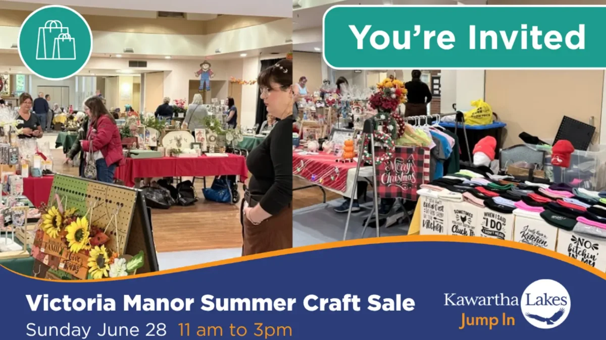 Shop Local At Victoria Manor’s Summer Craft Sale On June 28 | Kawartha 411